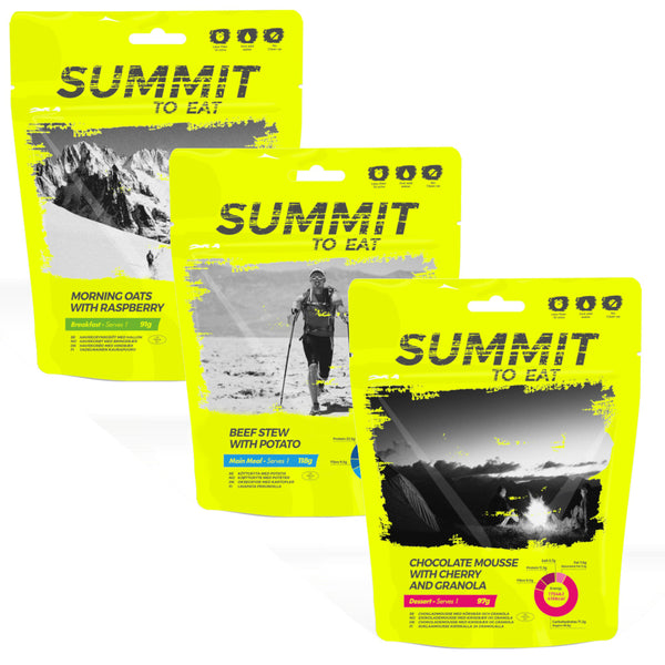 Summit to Eat Expedition Food Ration Pack - Bronze (1 day pack)