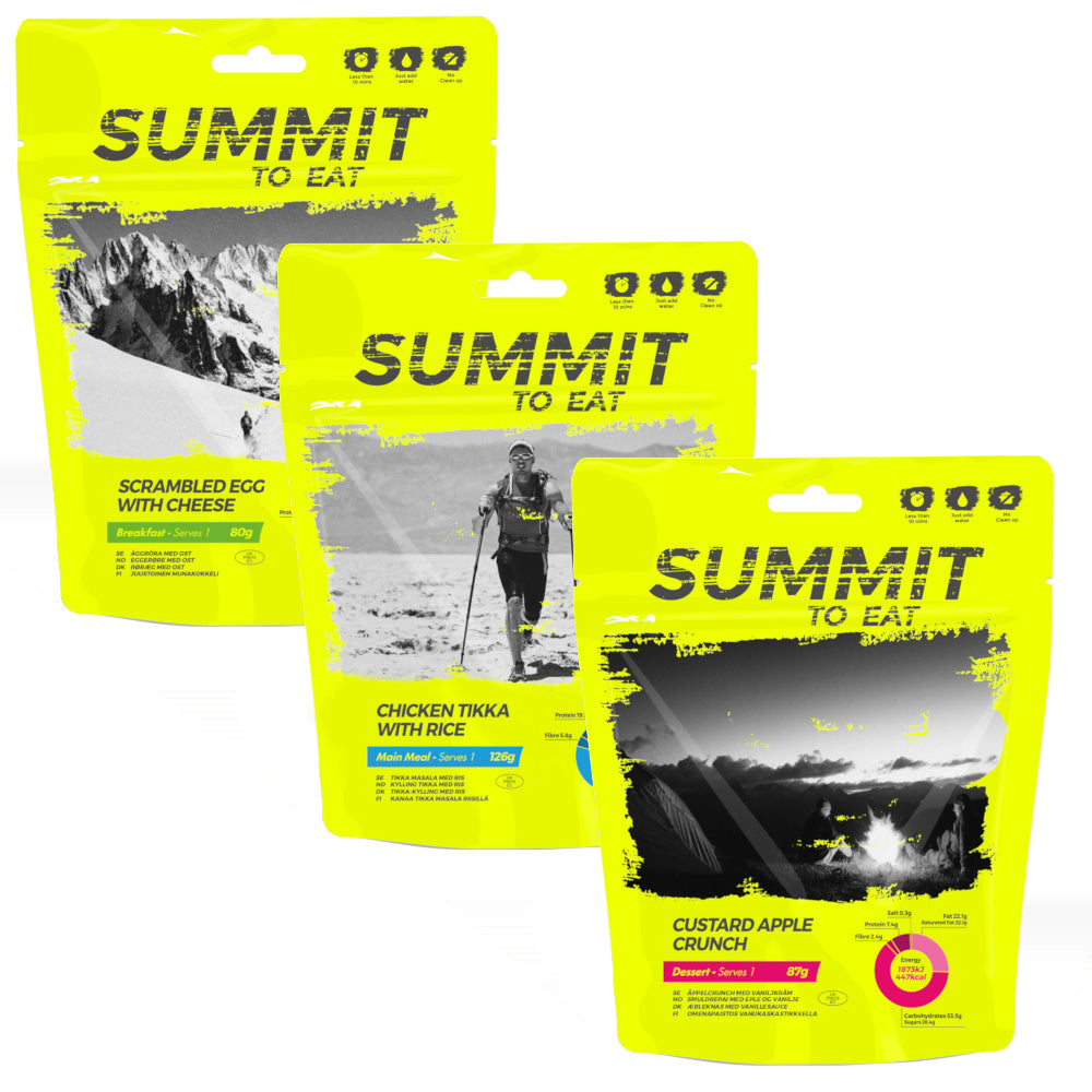 Summit to Eat Expedition Food Ration Pack - Bronze (1 day pack)