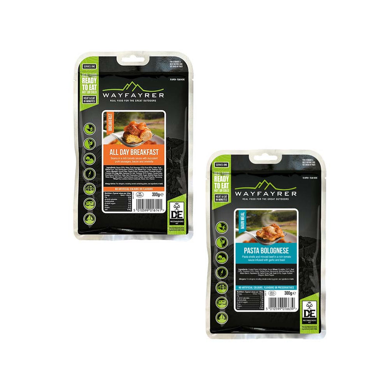 Wayfayrer Camping Meals and Backpacking Food