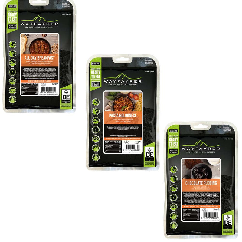 Wayfayrer Camping Meals and Backpacking Food