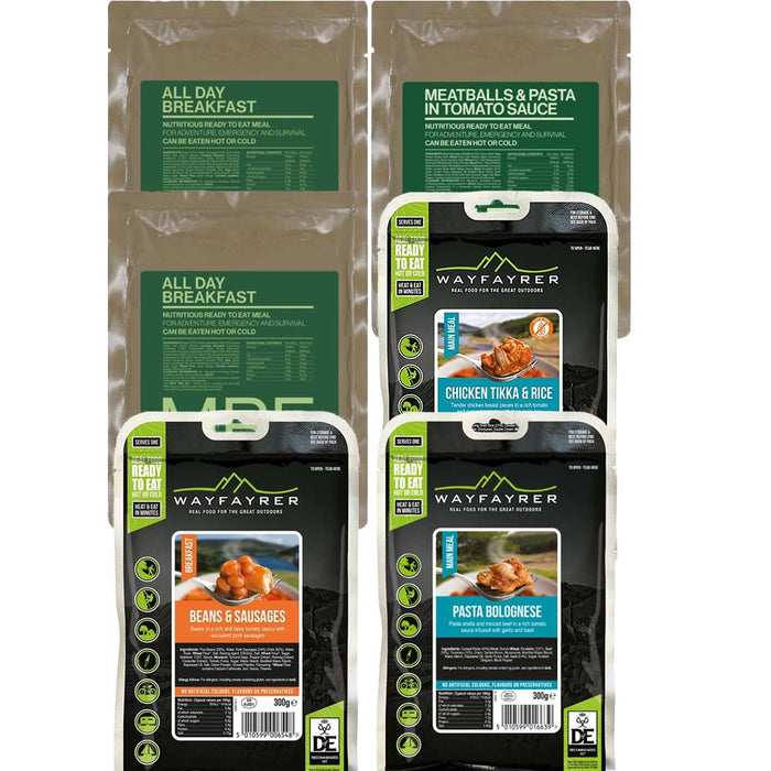 DofE Wet Expedition Food Ration Pack - Gold