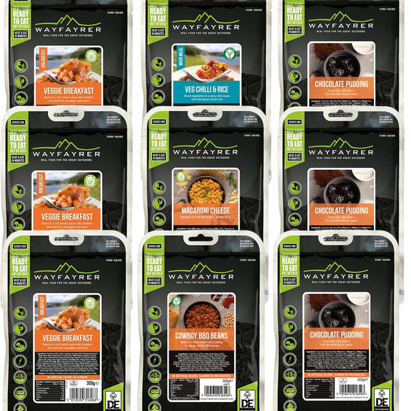 DofE Wet Expedition Food Ration Pack (Vegetarian) - Gold