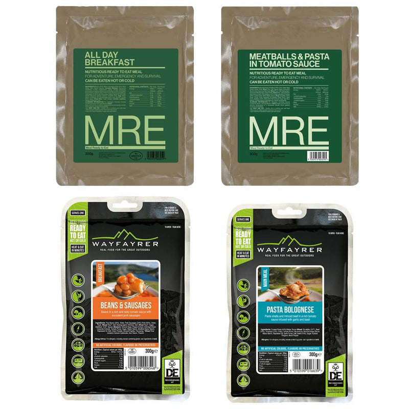 Wayfayrer Camping Meals and Backpacking Food