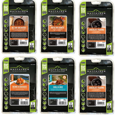 Wayfayrer Camping Meals and Backpacking Food