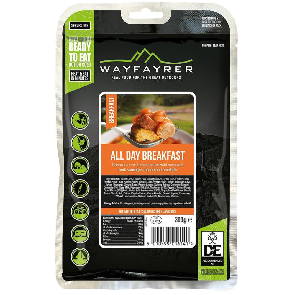 Wayfayrer All Day Breakfast - easy outdoor camping food