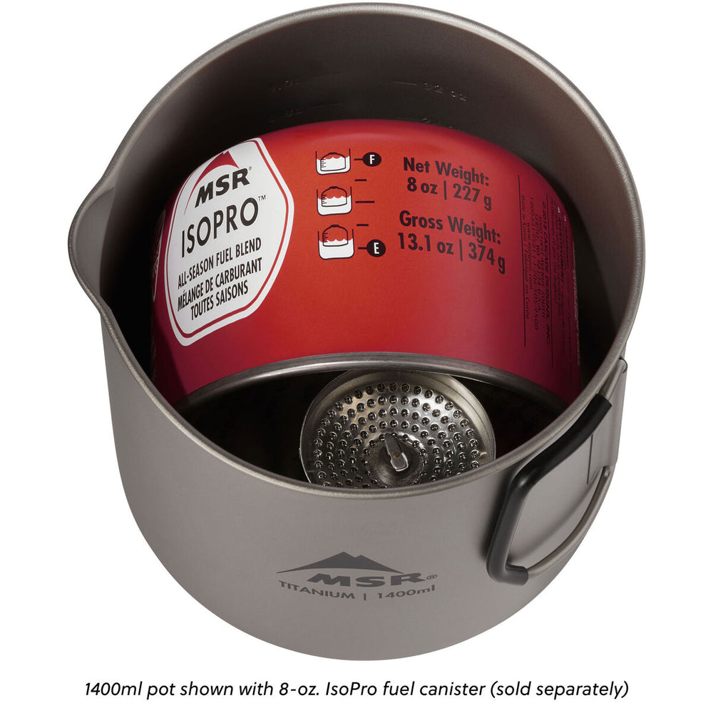 MSR Titan Kettle (1400 ml) | Base Camp Food