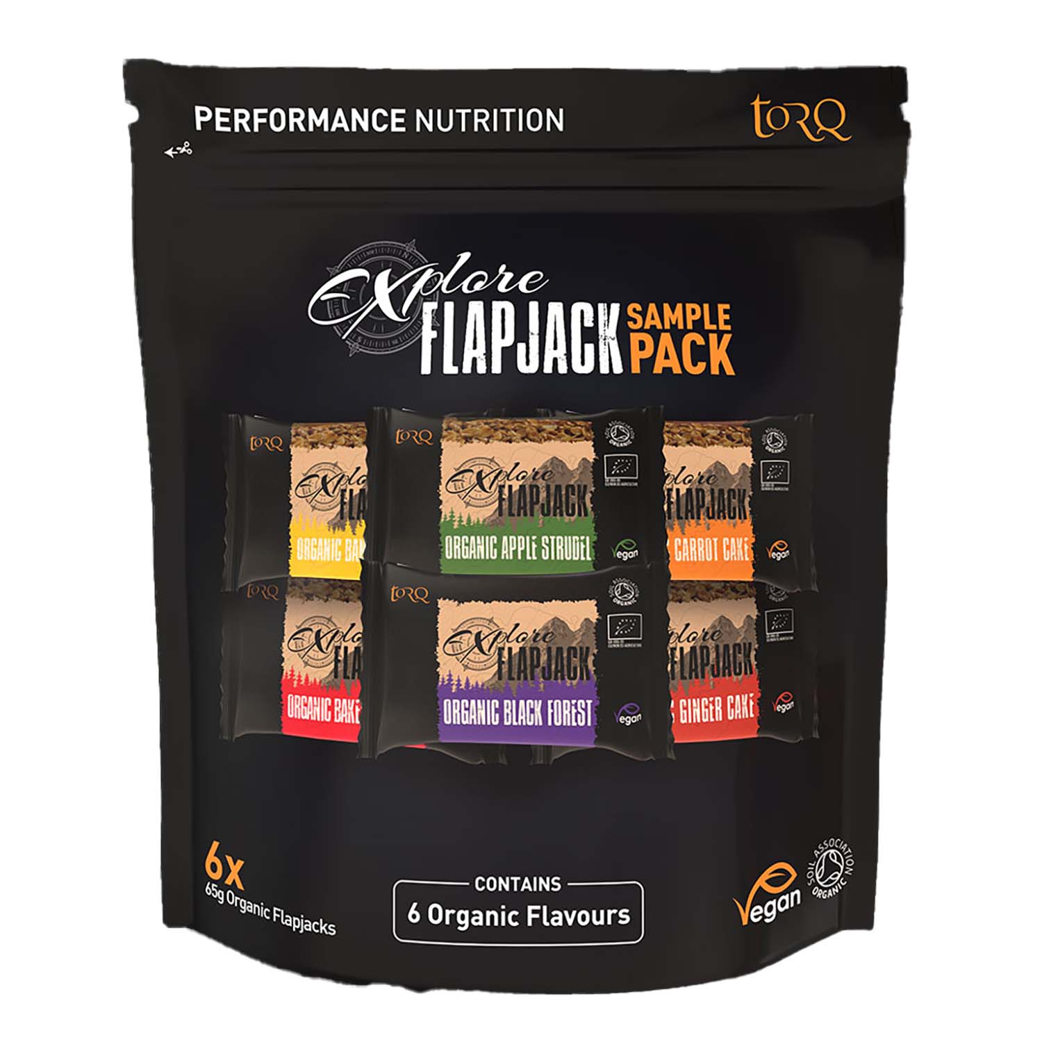 Torq Explore Flapjack Sample Pack | Base Camp Food