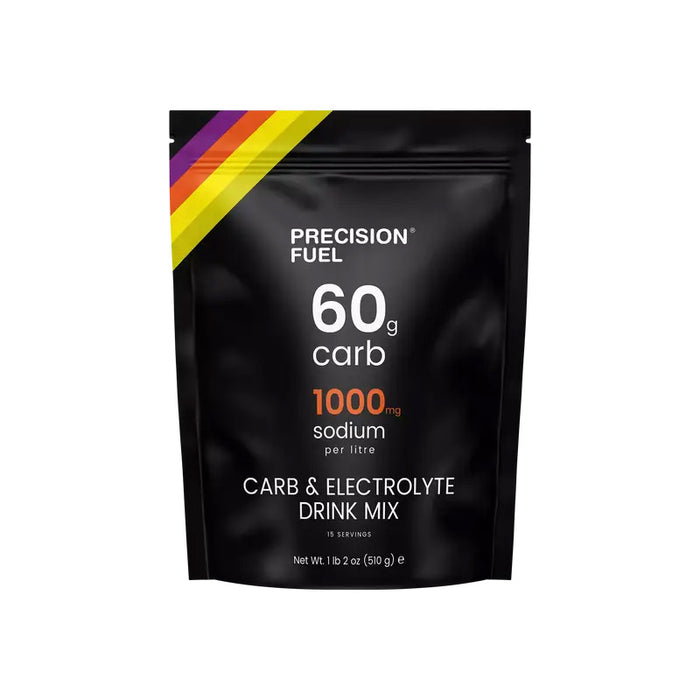 Precision Fuel 60g Carb Energy & Electrolyte Drink Mix - 510g / 15 Ser