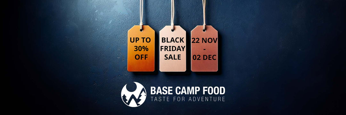Base Camp Food: lightweight, expedition freeze dried meals and stoves
