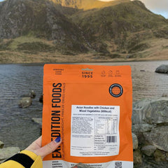 Base Camp Food: lightweight, expedition freeze dried meals and stoves